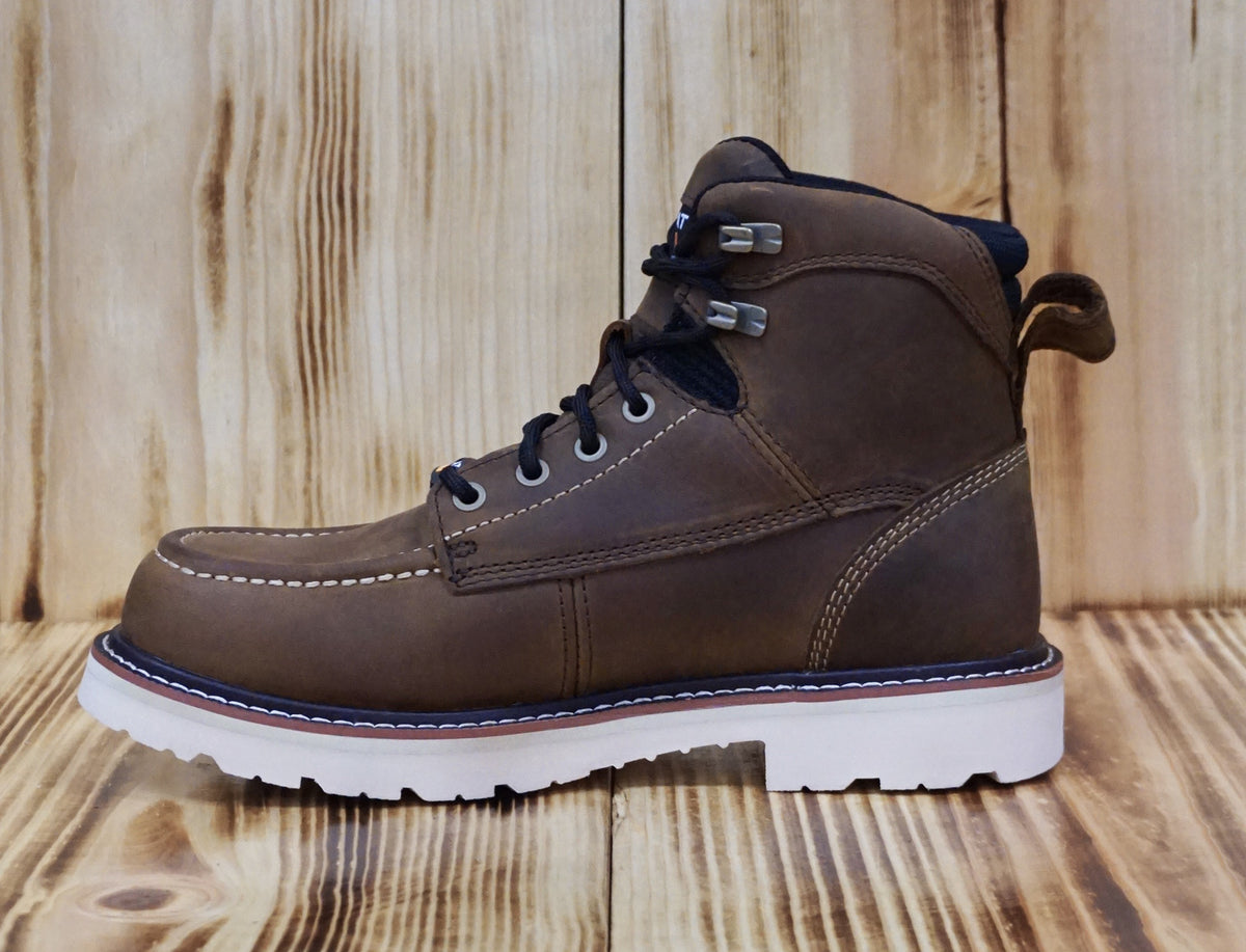 Ariat Men's Rebar Lift 6" H20 Round Toe 46877 - Distressed Brown ...