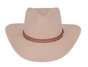 Stetson "Woodrow" Wool Hat - Powder Pink